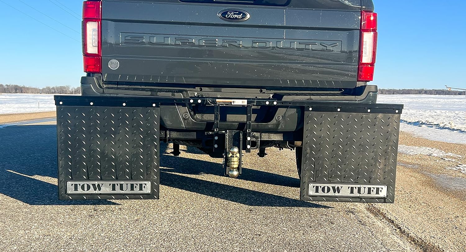 Tow Tuff Big Boy TTF-242425AMF 24" x 24" Universal-Mounts Mud Flaps to ...